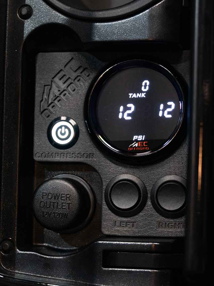 EC Airbag Gauge Kit Triple Digital Gauge Kit – EC Offroad