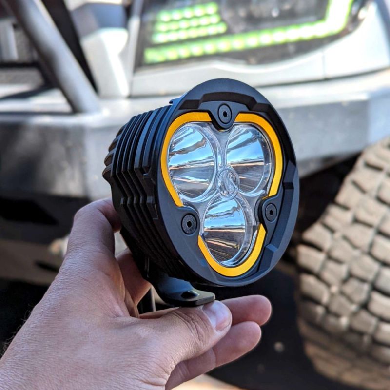 Round Universal Shrouds for FLEX ERA® 3 Lights - Pair – EC Offroad