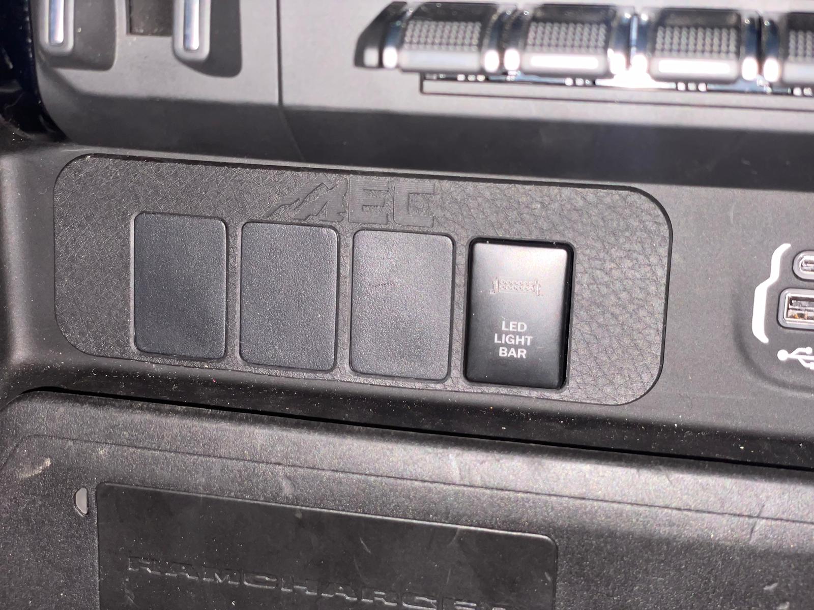 Switch Panel mount to suit 1500 DT Ram – EC Offroad