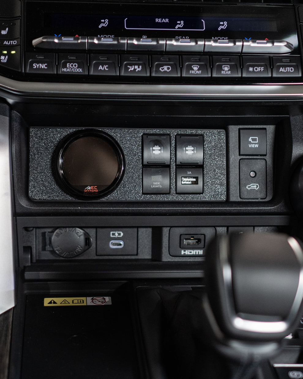 Air Gauge Mount kit to suit 300 Series Landcruiser – EC Offroad