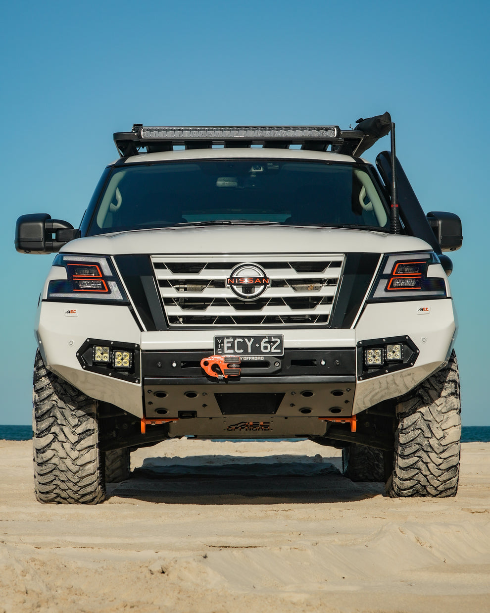 EC Offroad Front bar to suit Nissan Patrol Y62