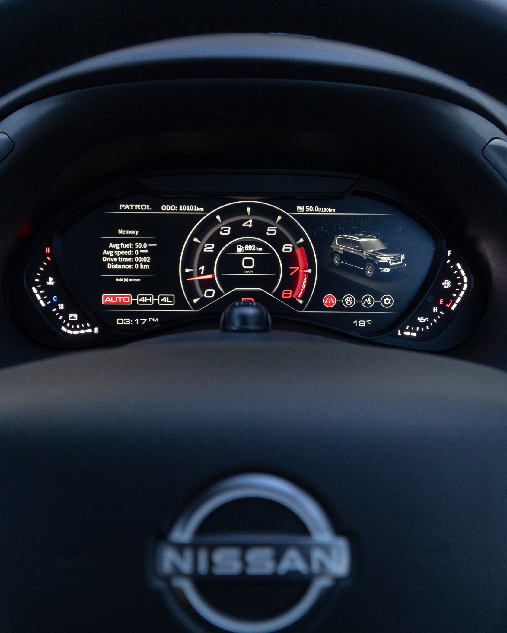 Digital Dash Cluster to suit Y62 Patrol – EC Offroad