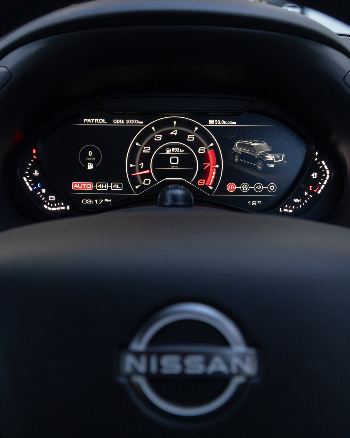 Digital Dash Cluster to suit Y62 Patrol – EC Offroad