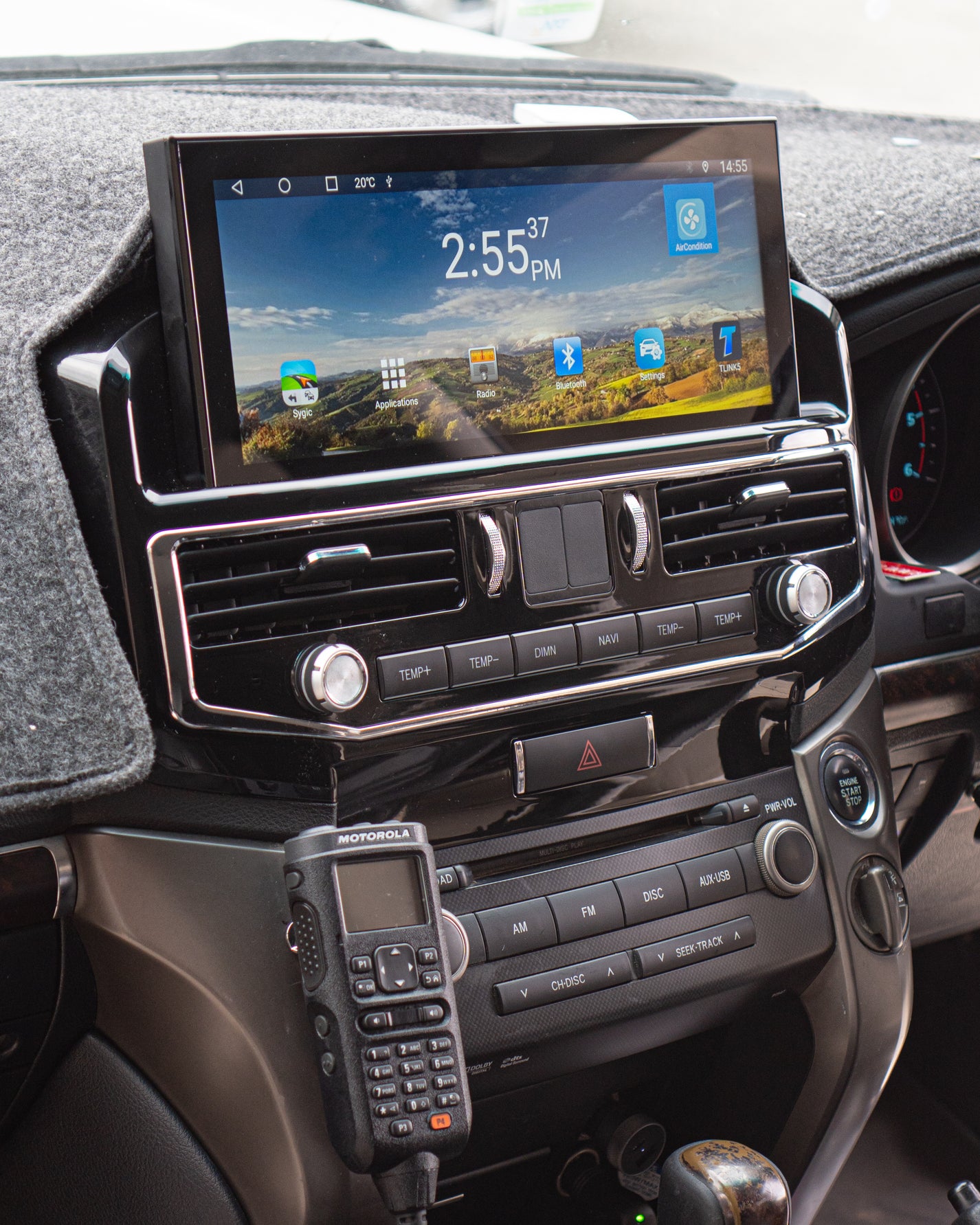 12.3 Inch EC OFFROAD Head Unit to suit LandCruiser 200 Series SAHARA 2 ...