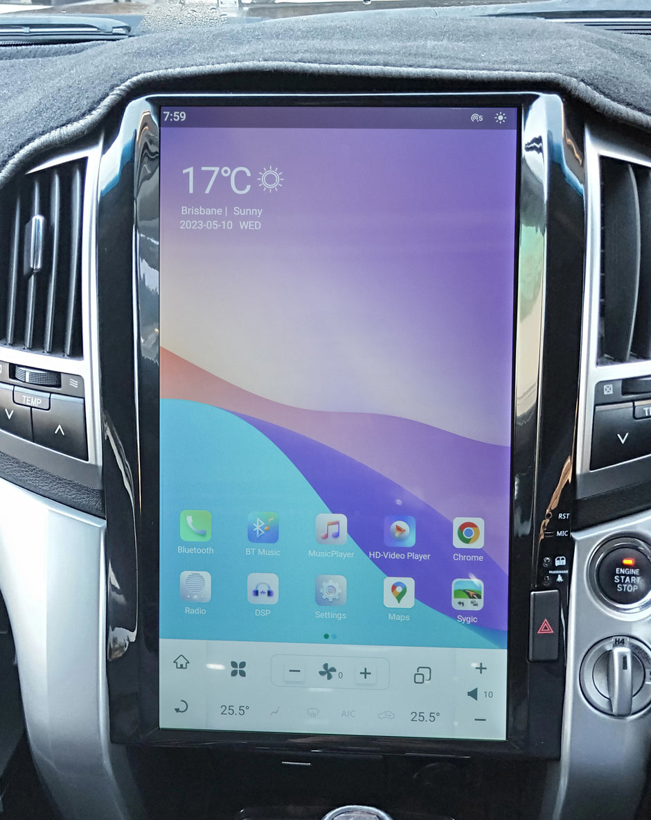Car Android Head Units Touch Screen Multimedia Systems GPS Navigation ...