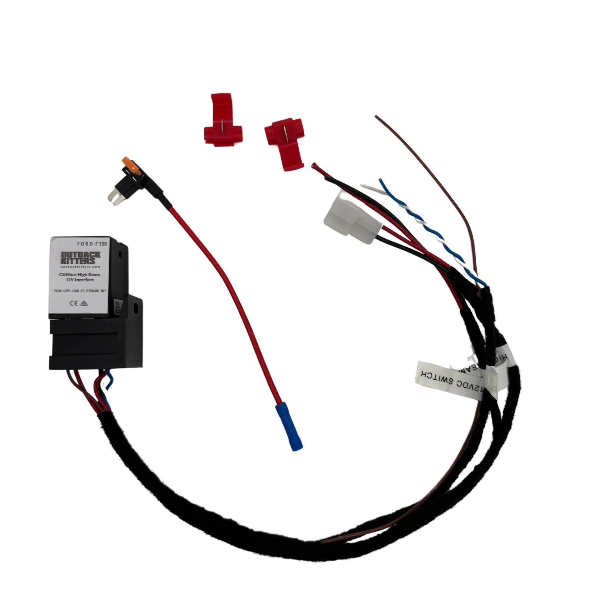 2020+ Ford F150 High Beam Patch Harness CANBUS Relay – EC Offroad