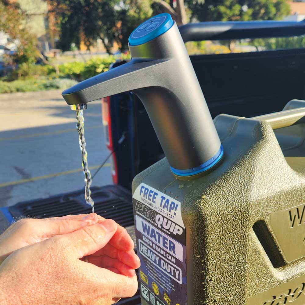 Rechargeable Portable Tap - Pro Quip Wild Tap Kit - – EC Offroad
