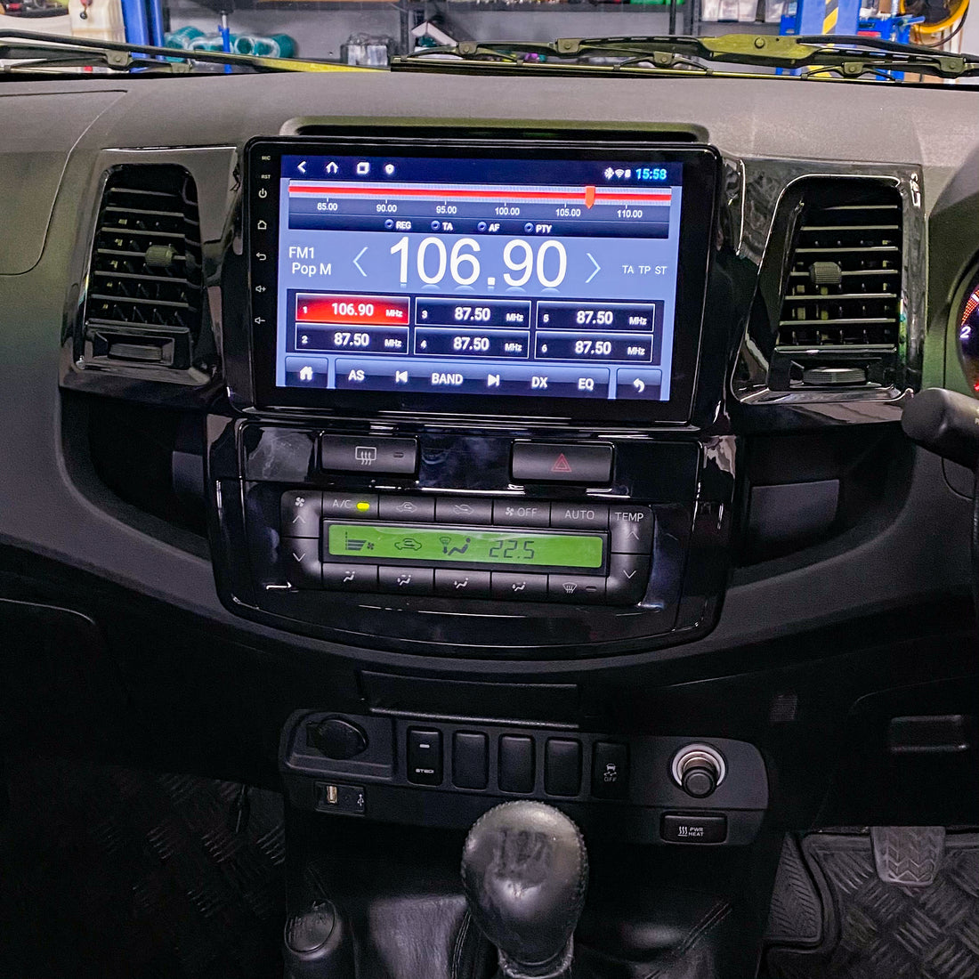 9 inch Head Unit to suit HILUX N70 2005+ - Digital Dials – EC Offroad