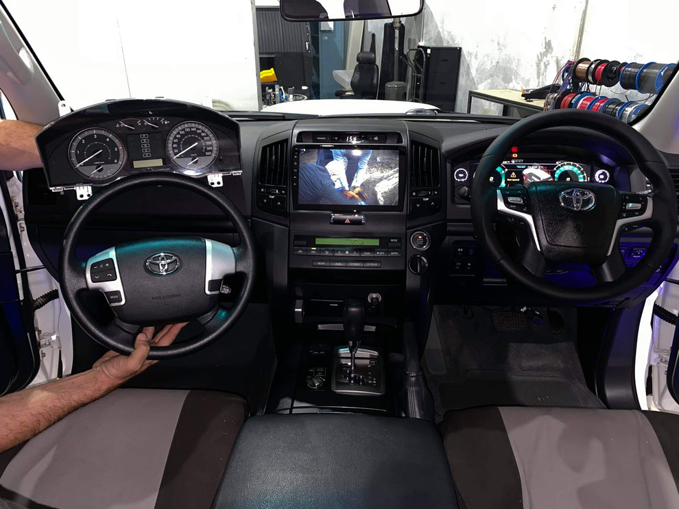 Digital Dash Cluster to suit LC200 - 200 Series Landcruiser – EC Offroad